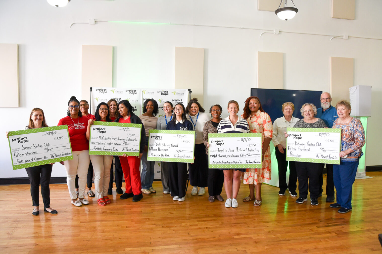 The Harvest Foundation awards $73,550 in Project Hope grant awards ...